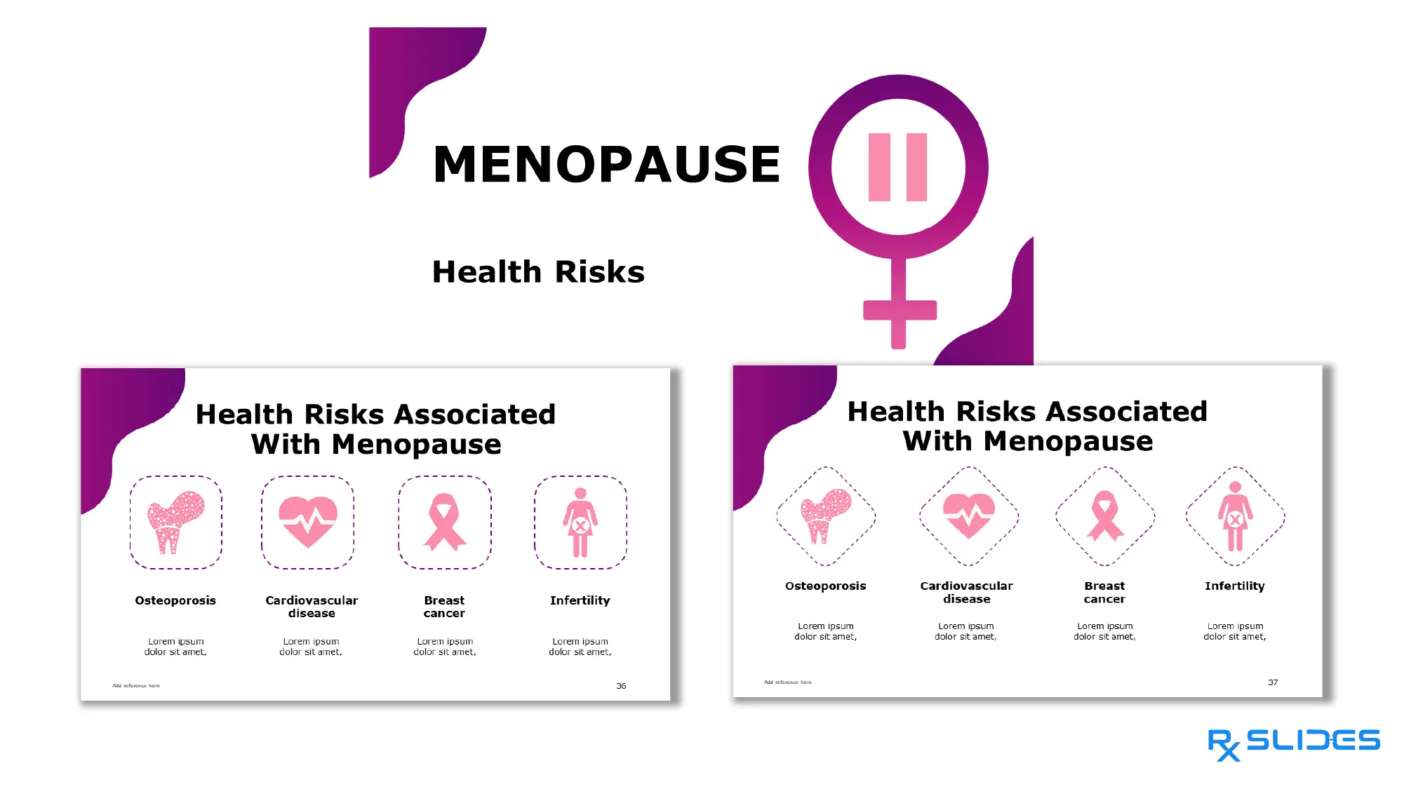 Download Menopause PowerPoint Template|RxSlides